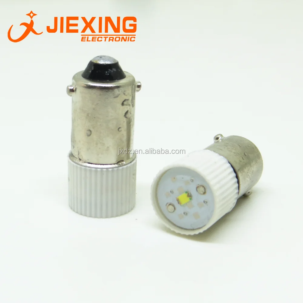 Ba9s Bulb Led Indicator 9mm B9 6.3v/12v/24v/110v/220v/380v White - Buy ...