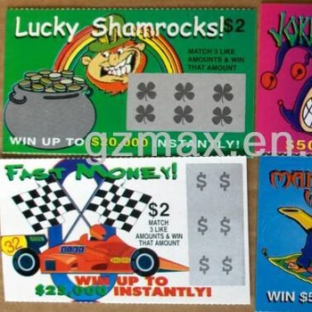 Custom Scratch Off Lottery Tickets - Buy Custom Scratch Off Lottery ...