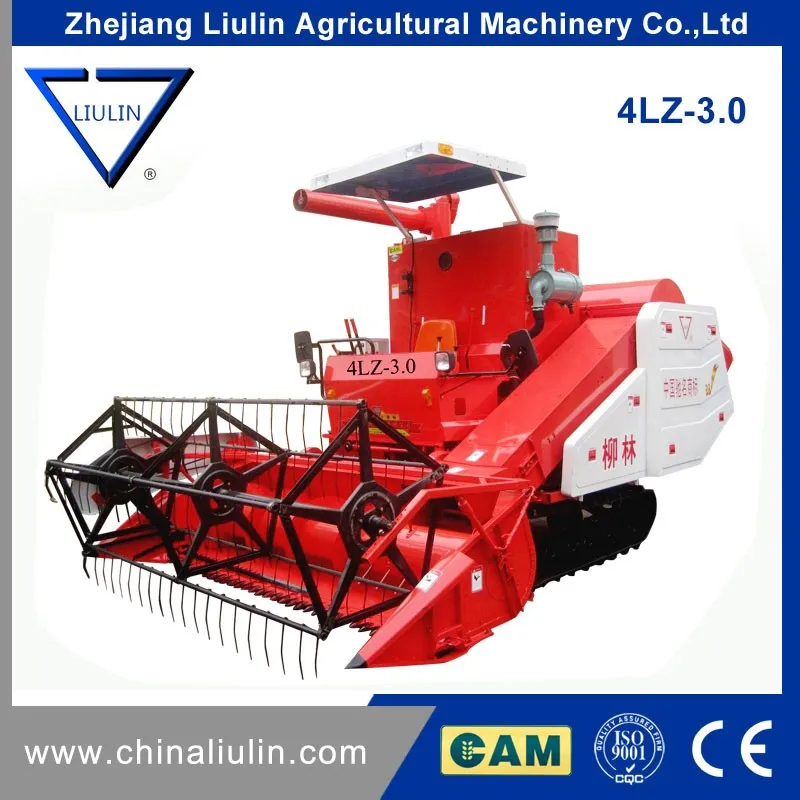 Chinese Manufacturer Mini Rice Combine Harvester Used For Wet Peanut ...