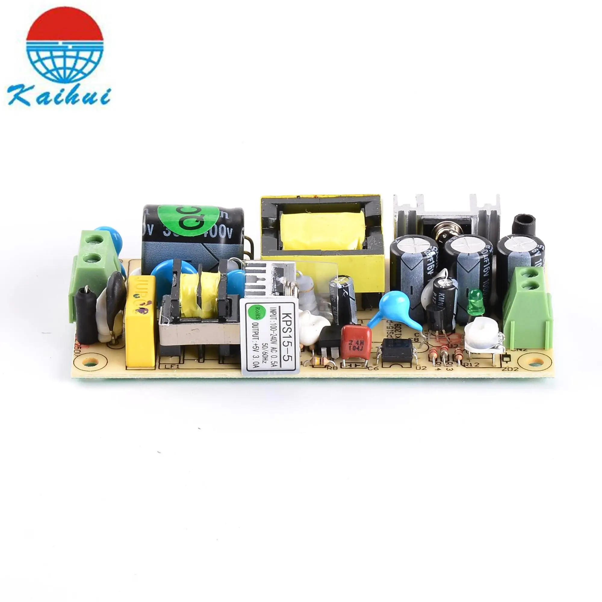 Single Output Type 5vdc 15vdc Power Supply Pcb 15w - Buy 5vdc 15vdc ...