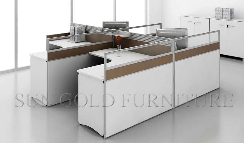 Modular Cubicle Workstation Desk - Modern Office Furniture