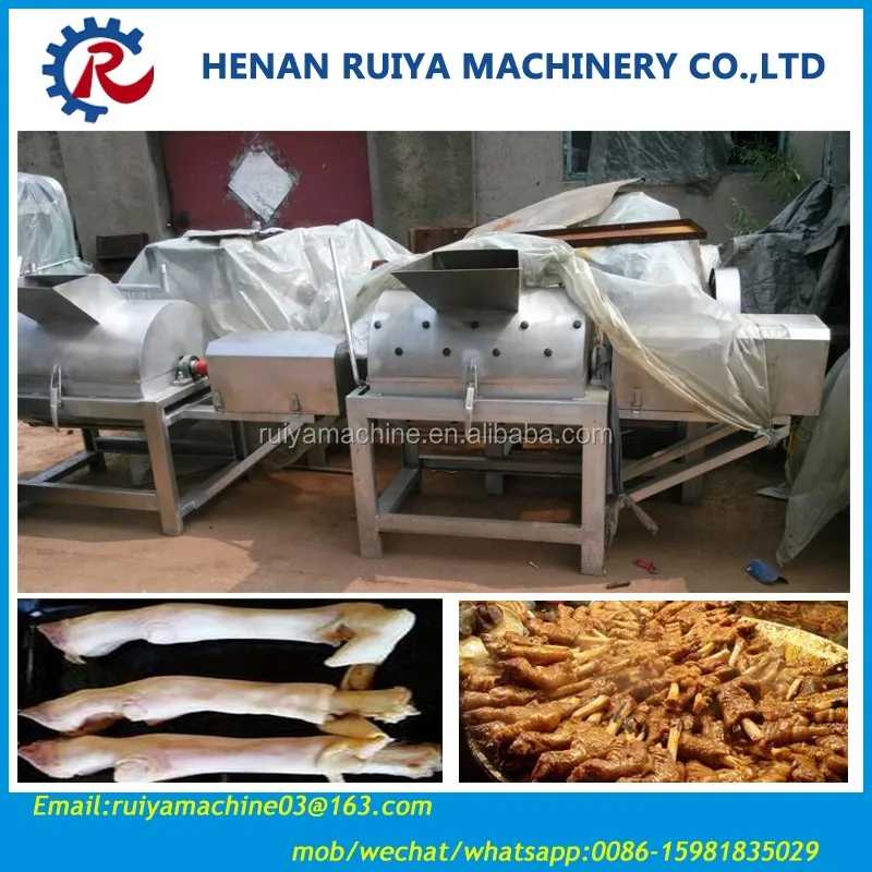 Cattle Slaughter Equipment Cow Feet Dehair Machine Cattle ...