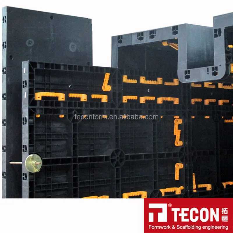 Reusable Plastic Formwork System - Buy Plastic Formwork,Plastic ...