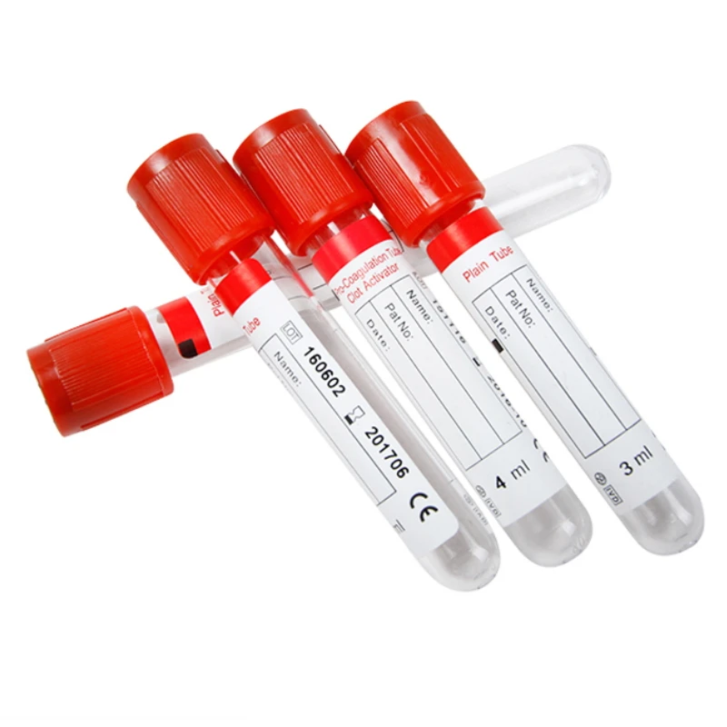 Red Hat Heparin Plain 5ml Anticoagulant Blood Collection Tube - Buy ...