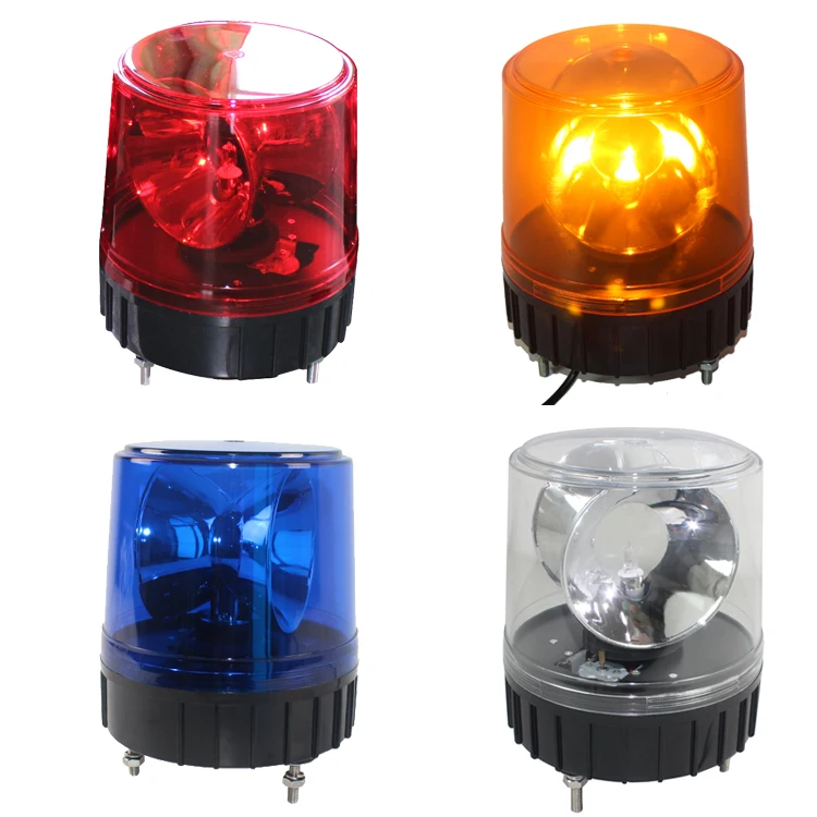 Flash Beacon Light/halogen Warning Rotating Beacon/big Size Amber ...