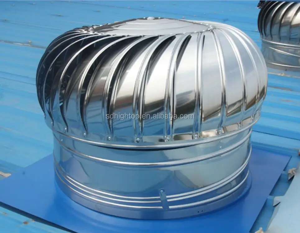 China Roof extractor fan wind driven turbine air ventilator roof fan ...