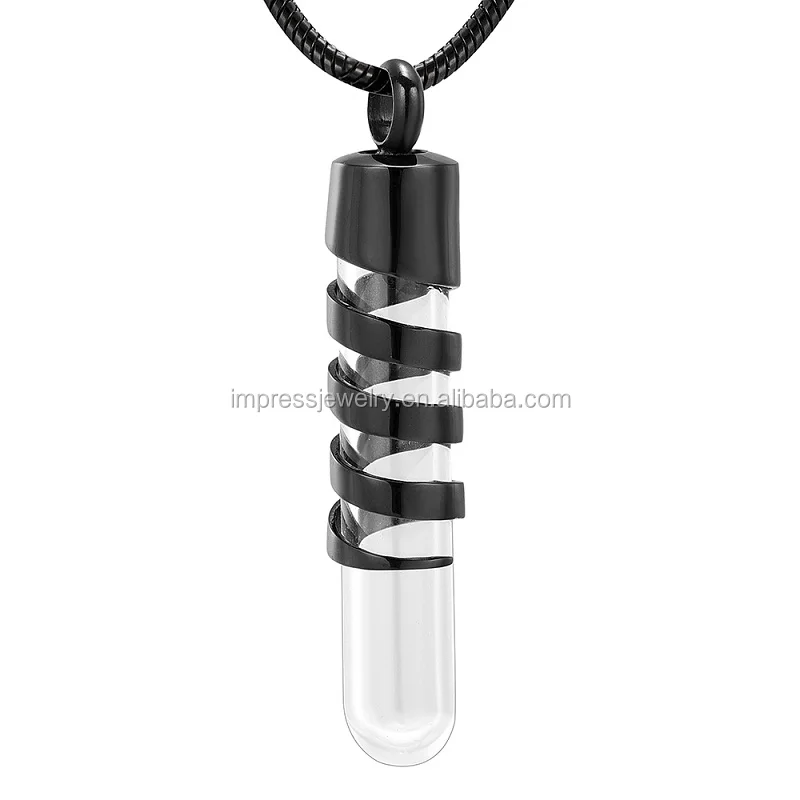 9 Different Design Glass Tube/locket Pendant For Loved One Memorial ...