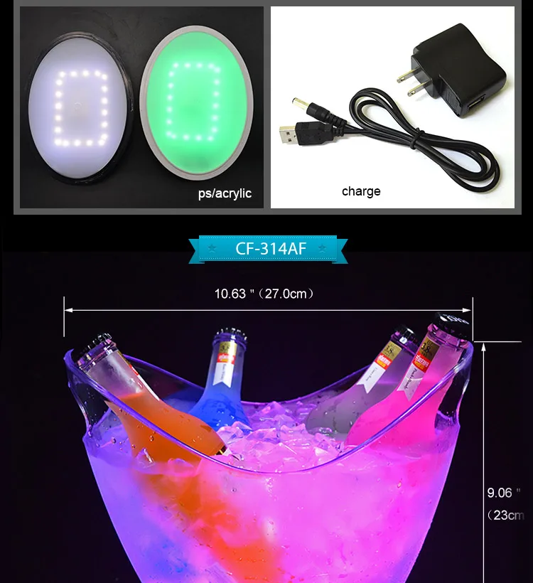 Activities 4l Boat Shape Transparent Plastic Beer Wine Vodka Champagne ...