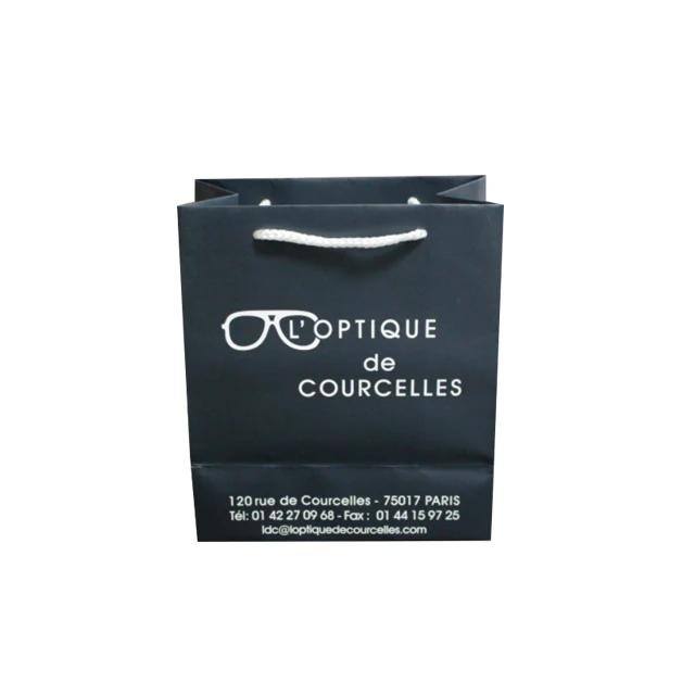 Wholesale Fashion Optical Paper Shopping Bag - Buy Optical Paper Bag ...