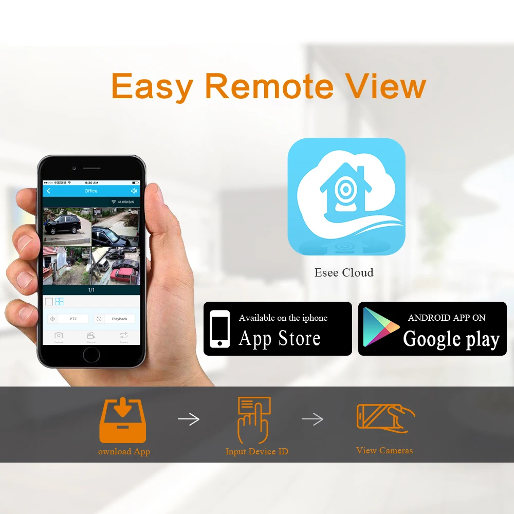 100 Meters 960p Long Distance Outdoor Wireless Surveillance Camera ...