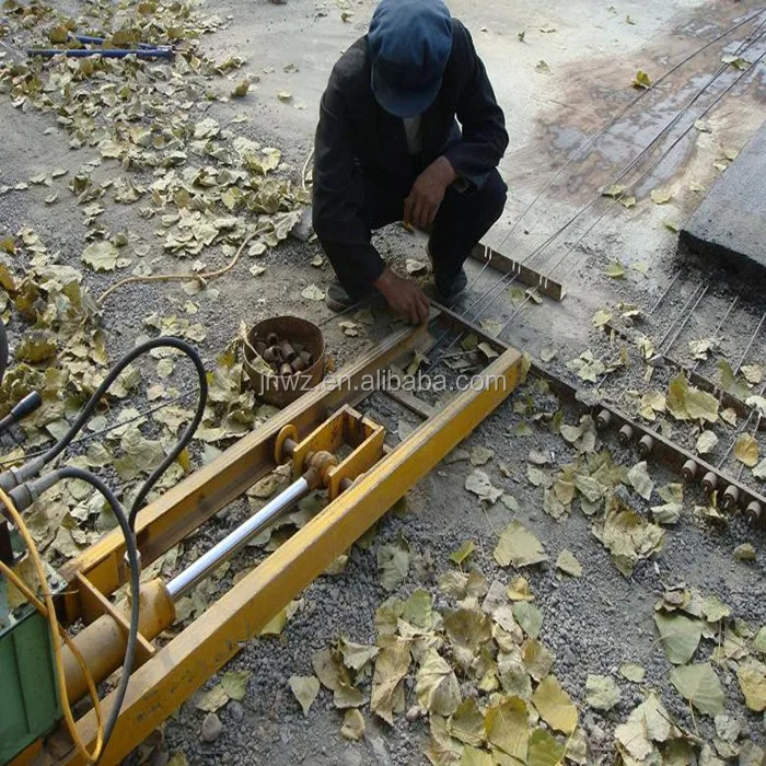 Prestressing Steel Wire Steel Cable Tension Machine For Concrete Wall ...