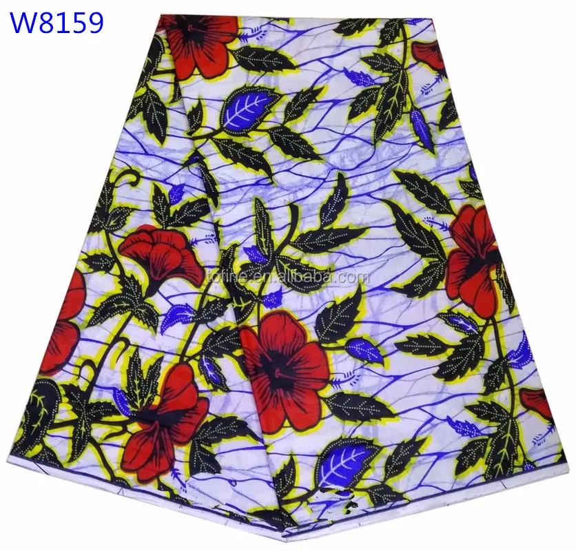 New Coming Fashion Real Wax Java Print Fabrics African Fabrics Wax For ...