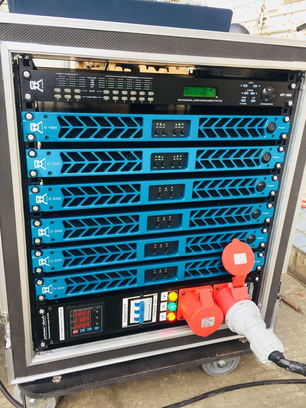 CVR Class D Power Amplifier - 1U, 90-260VAC, 2000W/4 Channels for ...