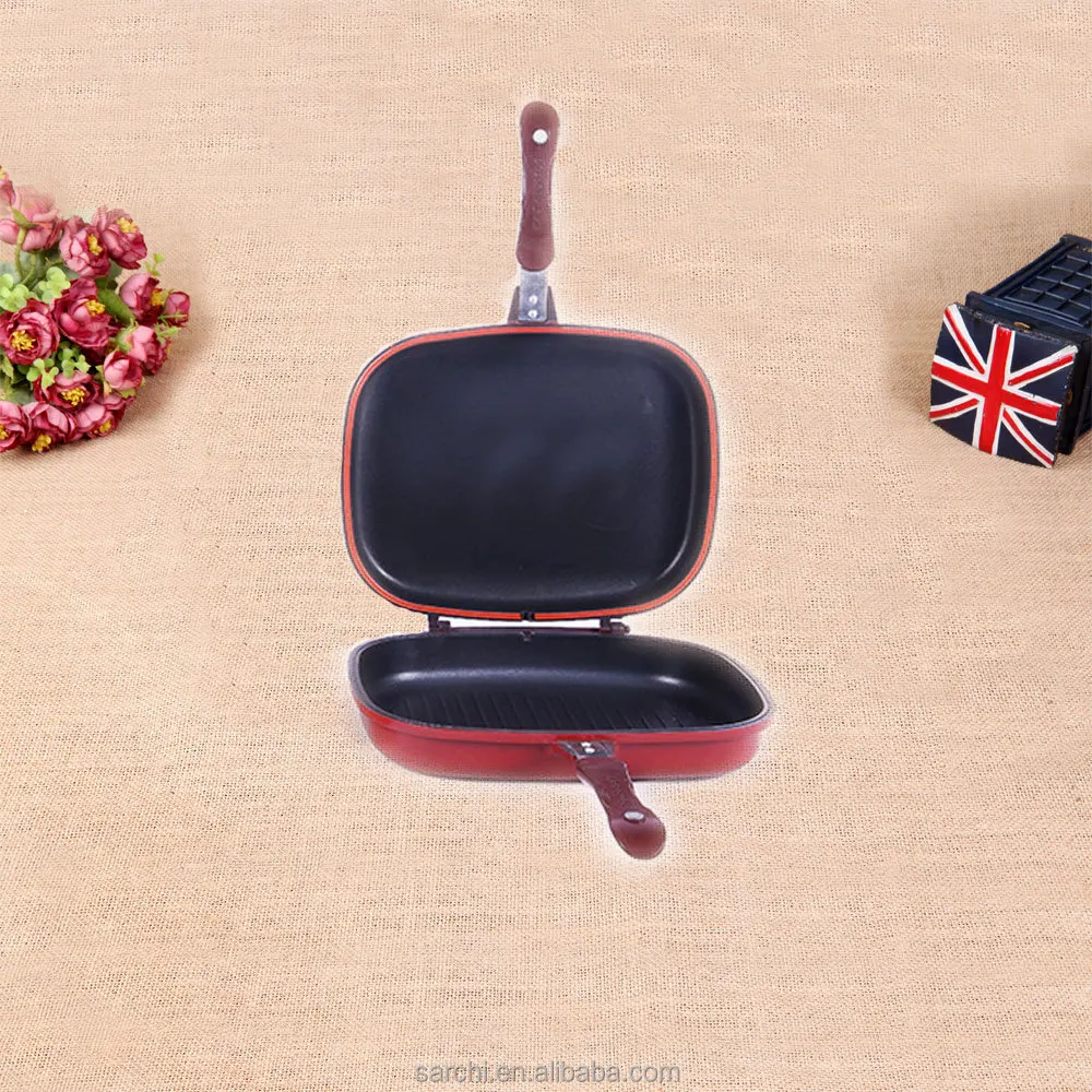 Ceramic Aluminum Double Sided Pan - Modern & Sustainable