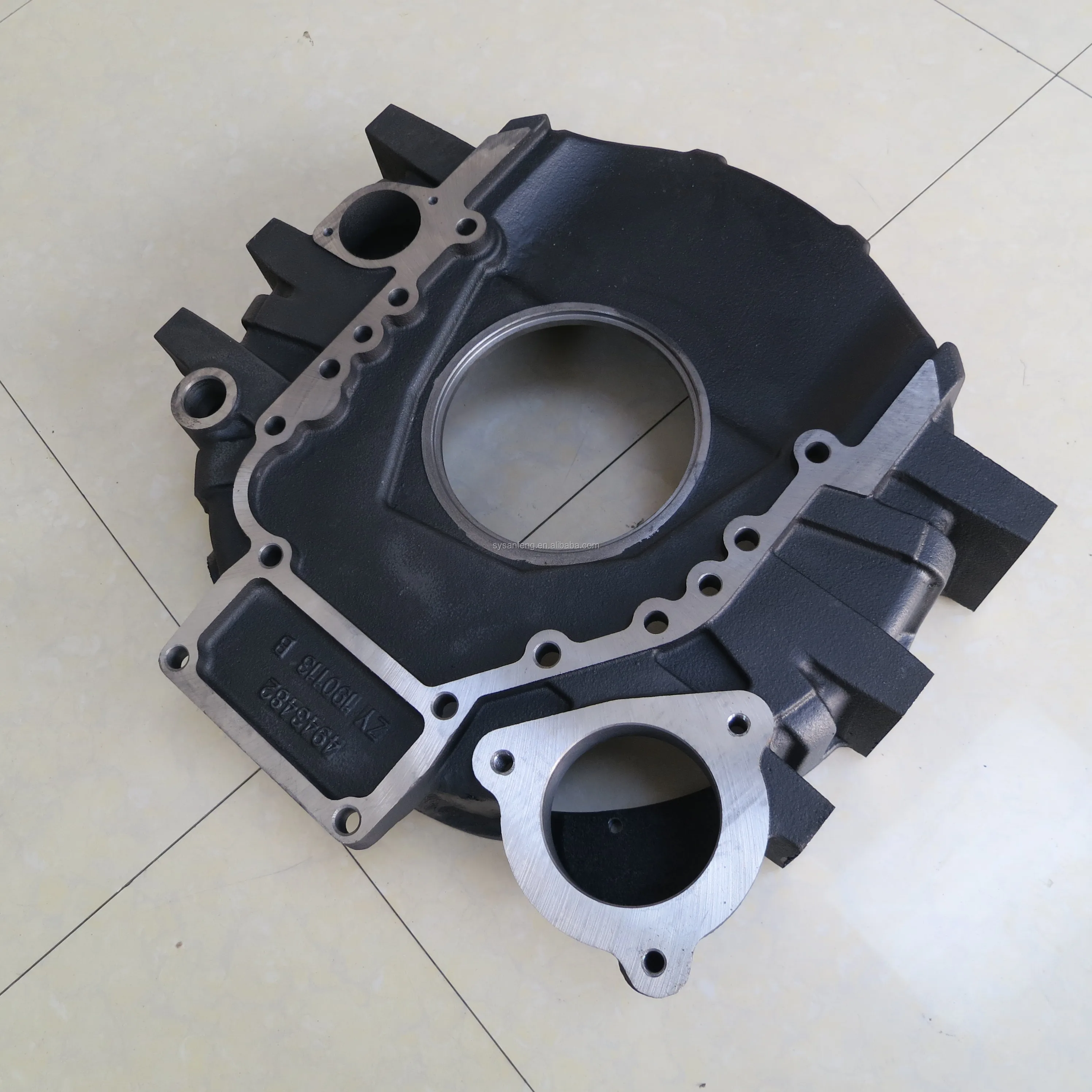 Dongfeng Truck Diesel Engine Part 6L 6CT Flywheel Housing Cover 4934902 ...