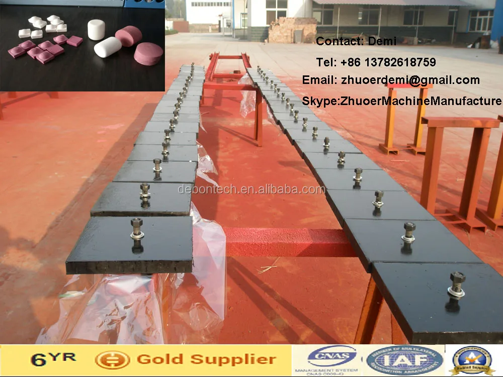 Polyurethane Rubber Ceramic Wear Resistant Chute Liner With Urethane ...