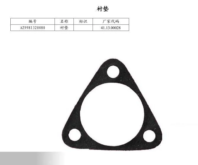 Howo Truck Parts Planet Gear Gasket Az9231320153 - Buy Gasket ...