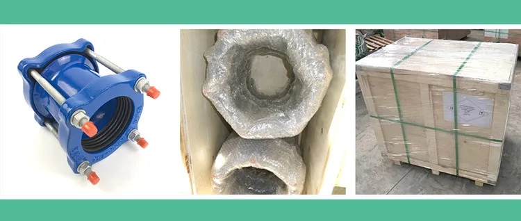 Runtaida Wide Range Mechanical Coupling UPVC VJ Universal Coupling