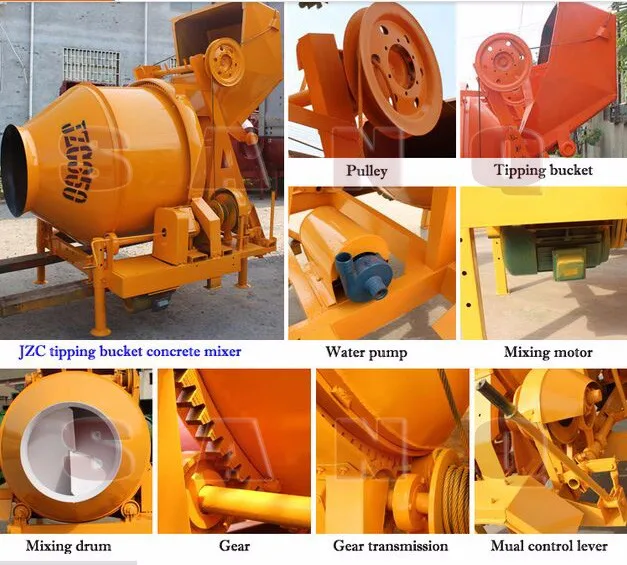 Harga Mesin Mixer Beton Semen Portabel Manual Dan Mixer Beton Ember ...