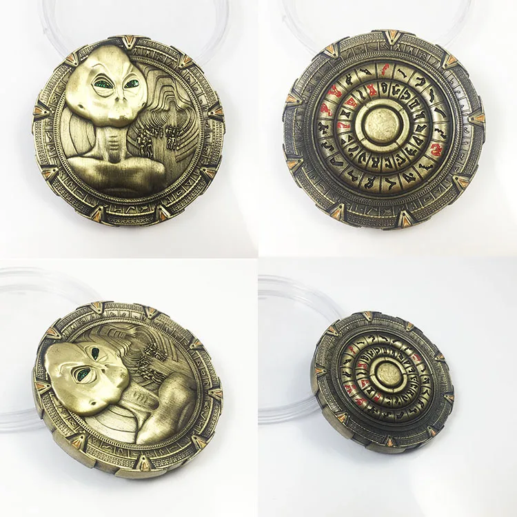 New Alien Challenge Coin/alien Coin/alien Metal Coin By Custom - Buy ...