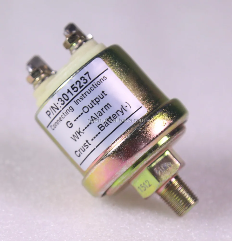 Cummins K Series Oil Pressure Sensor Pressure Transducer 3015237 - Buy ...