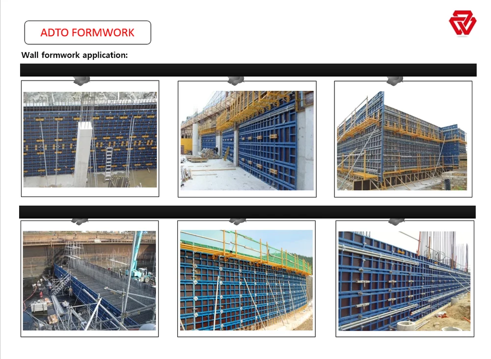 ADTO Similar Doka Steel Column Wall System Formwork for Concrete Houses - Durable, Reusable, and ...