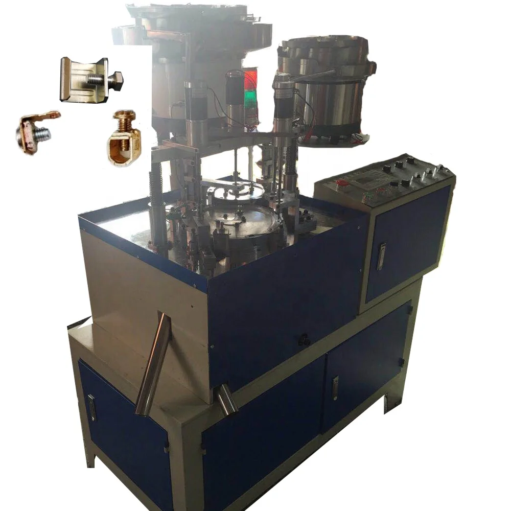 Screw Inserting Assembly Machine Into Mounting For Bracket Of Textile ...