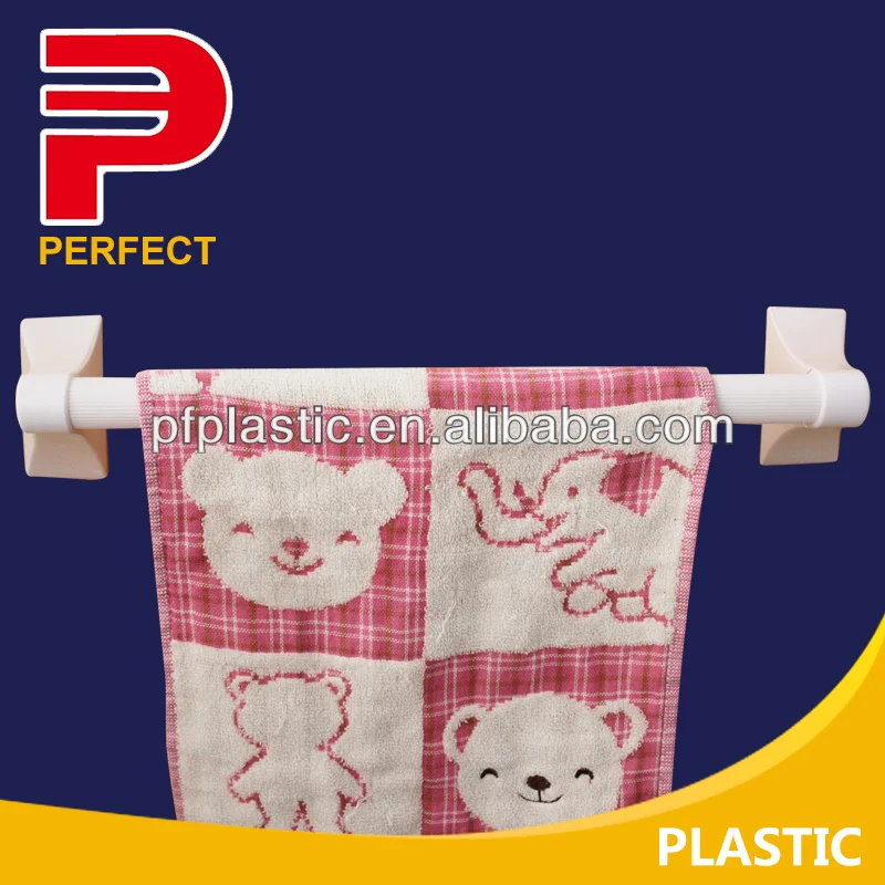 Self Adhesive Bathroom Plastic Towel Rail Towel Bar - Buy Towel Rail ...