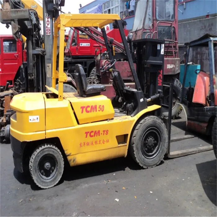 Used 5 Ton Tcm Forklift Fd50 With Good Working Efficiency Used Komatsu ...