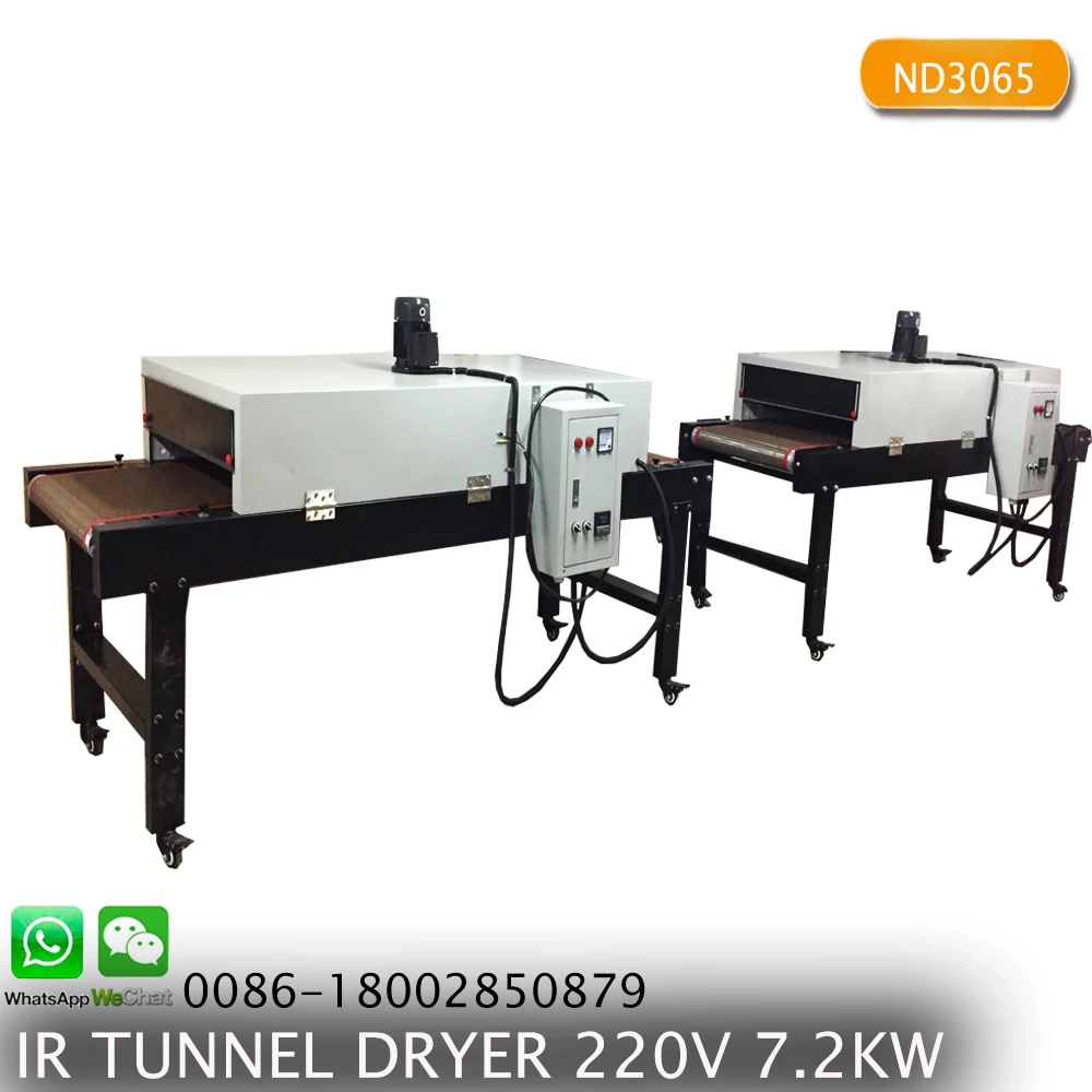 CE Approval Automatic Screen Printing Ink Dryer IR Tunnel