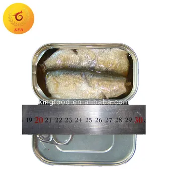 Chinese Wholesale Canned Sardine Fresh Chinese Canned Sardines 125g ...