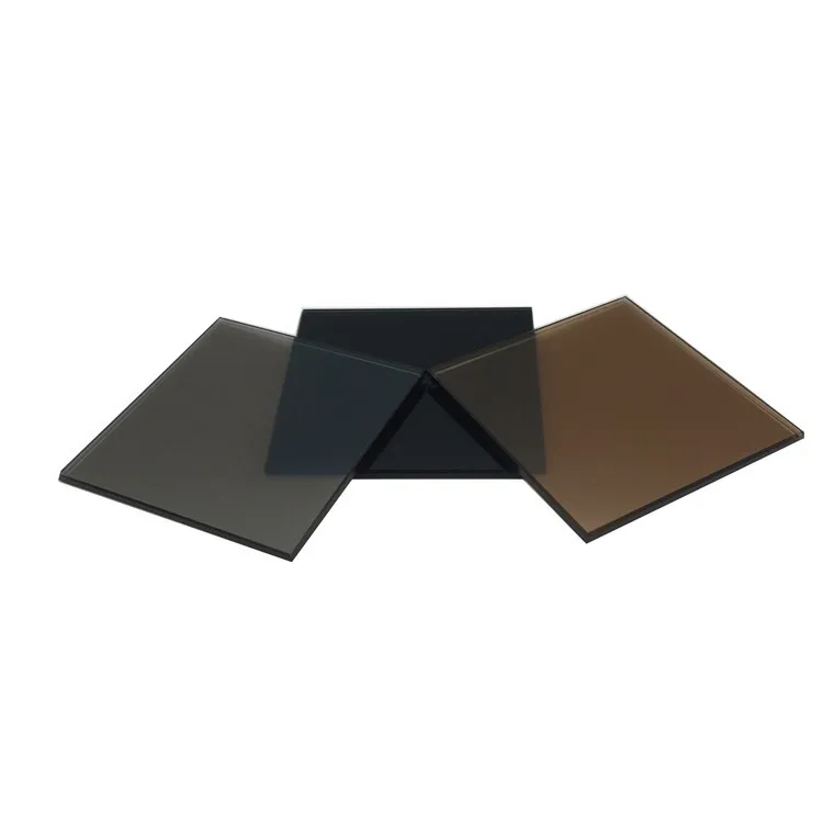 High Strength Tempered Black Tinted Glass for Computer Case