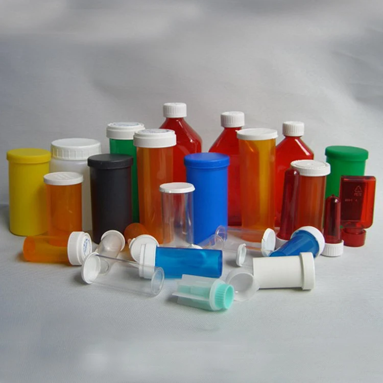 Wholesale 40 Dram Orange Pill Bottle Prescription Vials Container With ...