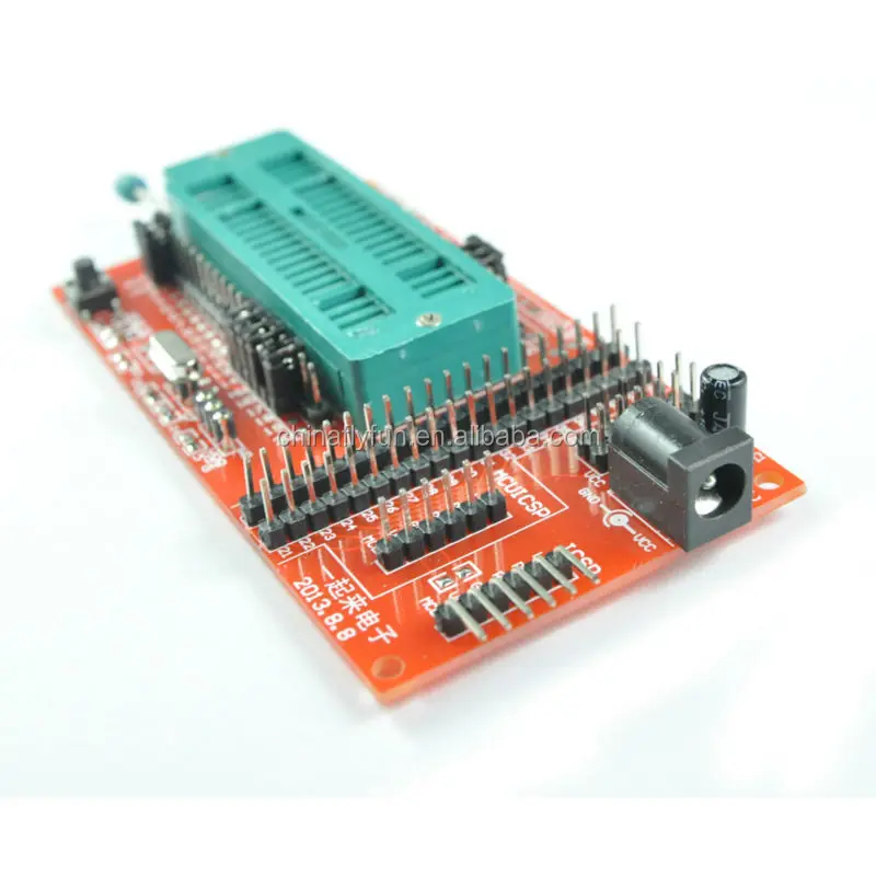 Diymall Pic Microcontrolador Mínimo Sistema Placa Placa De Desarrollo Programador Universal