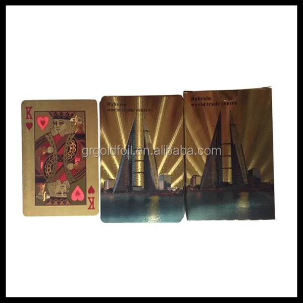 New Product Gambling Pokers Customized Bahrain Playing Cards Souvenir ...