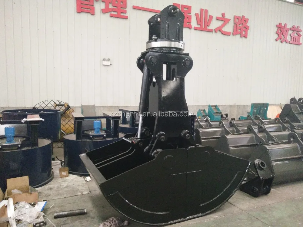 Excavator Bucket Clamshell Bucket 1m3 Fit For Cat 322 Excavator - Buy ...