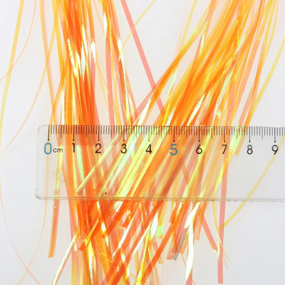 2mm Fly Tying Flashabou Tinsel - Glittering Artificial Bait