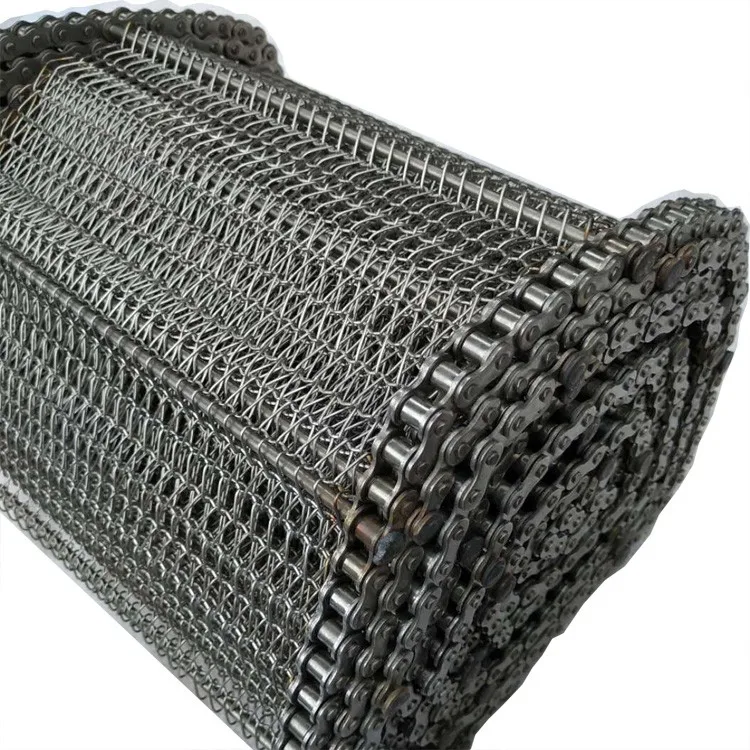 Stainless Steel Chain Link Spiral Wire Mesh Conveyor Belt - Buy ...