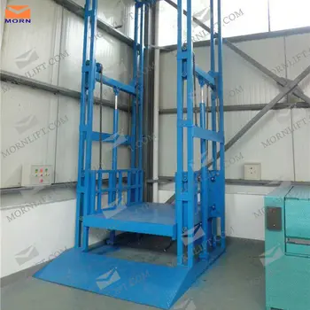New Warehouse Hydraulic Vertical Goods Cage Lift - Buy Goods Cage Lift ...