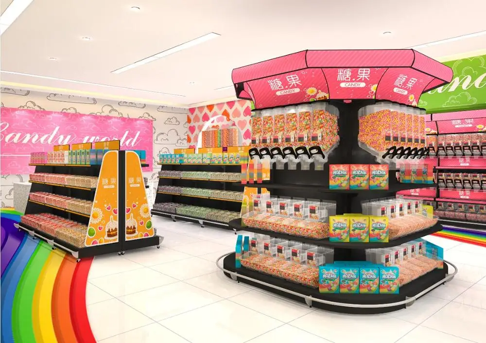 Retail Candy Display Racks