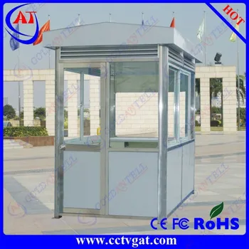 Police Security Booth Kiosk,Kiosk Booth,Prefabricated Building - Buy ...