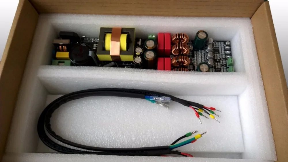 2Channel Class D +SMPS 200W Pro Audio Amplifier Module Integrated with ...