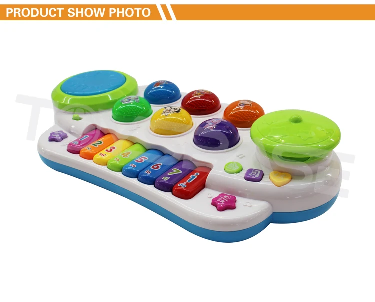 Multifunctional Kids Play Toy Piano Plastic Learning Electric Organ ...