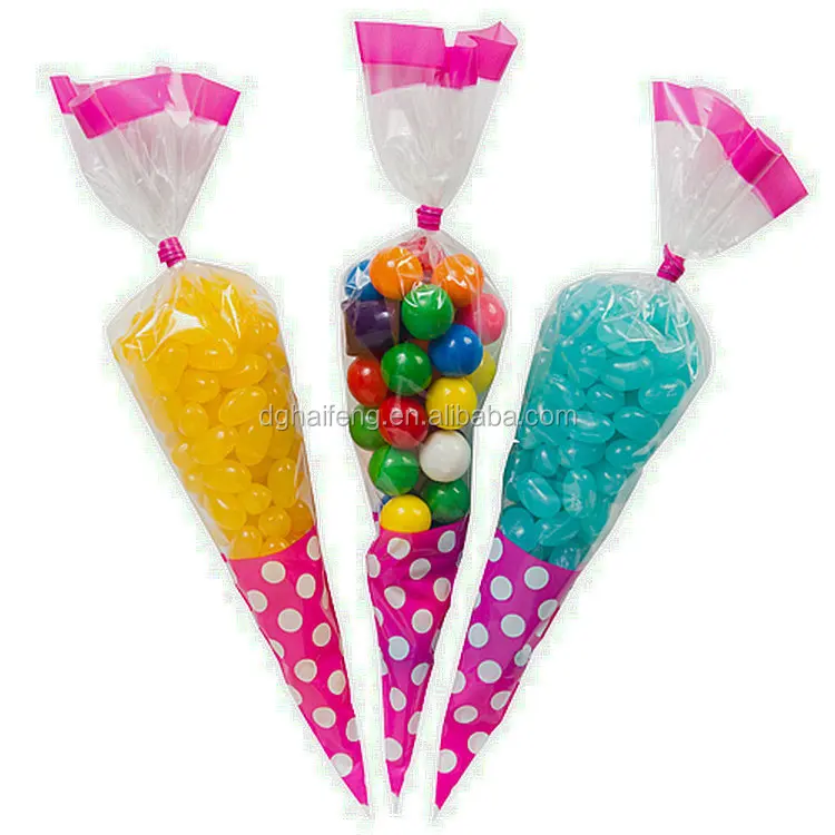 Pp Material Bag Triangle Plastic Bags For Candy - Buy Pp Material Bag ...