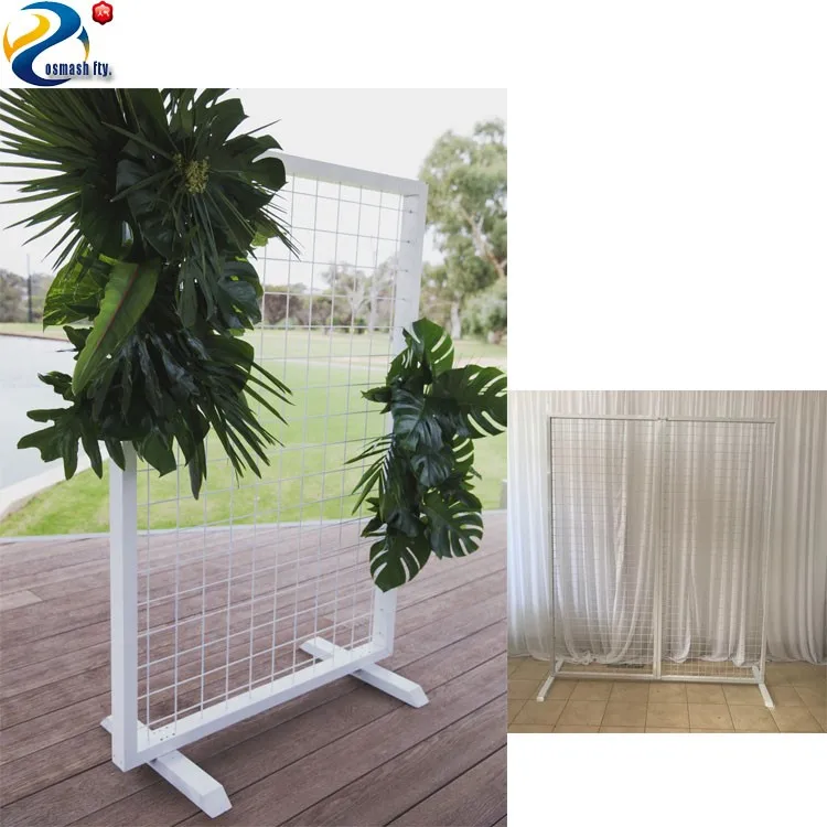 Custom Party Mesh Panel Backdrop Wedding Frame - Buy Outdoor White ...