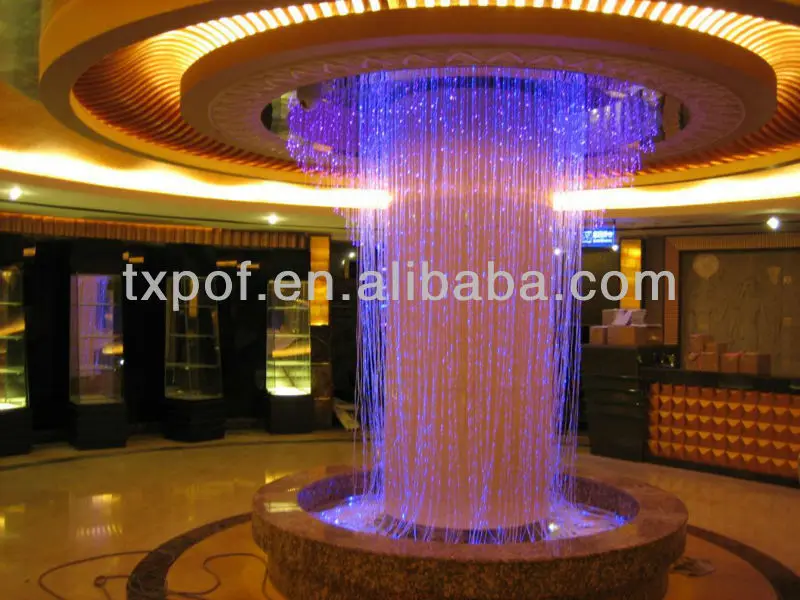 Colorful Decorative Plastic Optical Light Fibers,Side Pointed Emitting ...