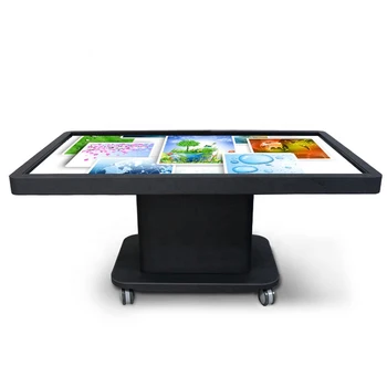 43" 55" Interactive Smart Touch Screen Coffee Table For Restaurant ...