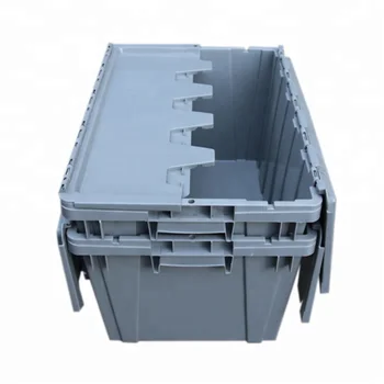 Warehouse Crate Divided Type Plastic Bins Plastic Storage Containers By ...