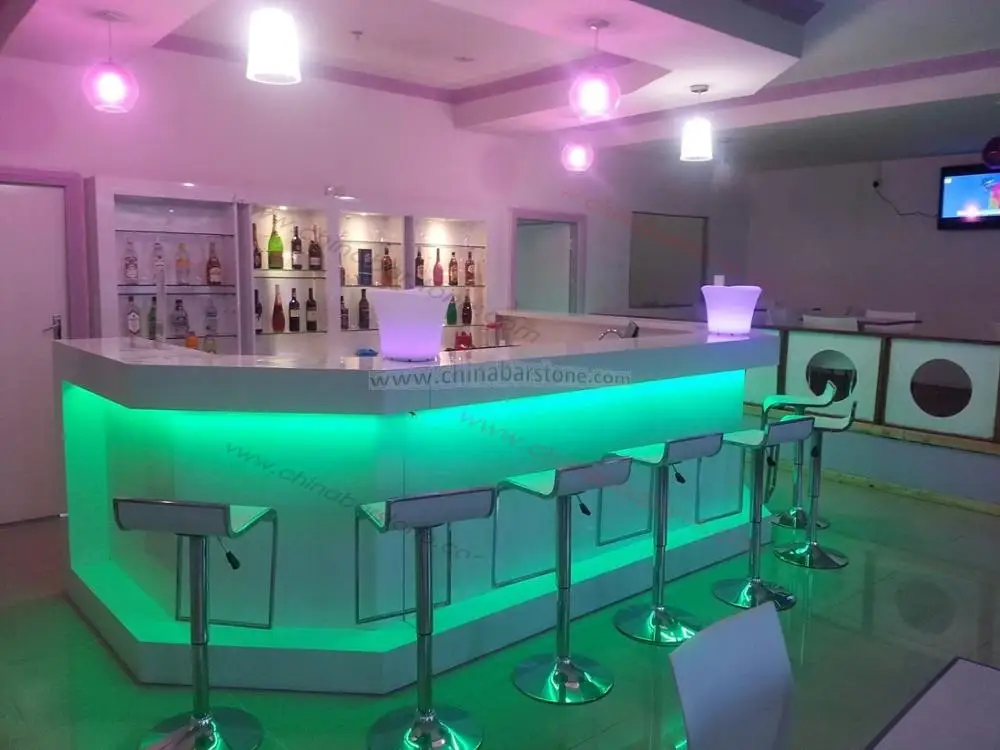 Fancy Coffee Bar Counter L-shape Cafe Bar Counter Fancy Restaurant Bar ...