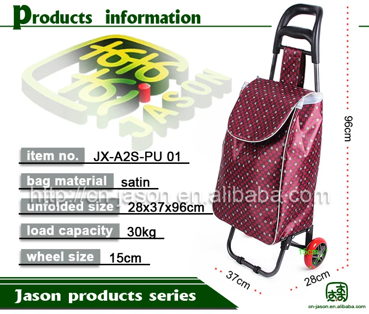 Folding Hand Cart Japanese Brand Travel Bag Bags American Tourist - Buy ...